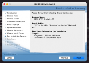 spss 23 installation steps for mac – 資訊中心